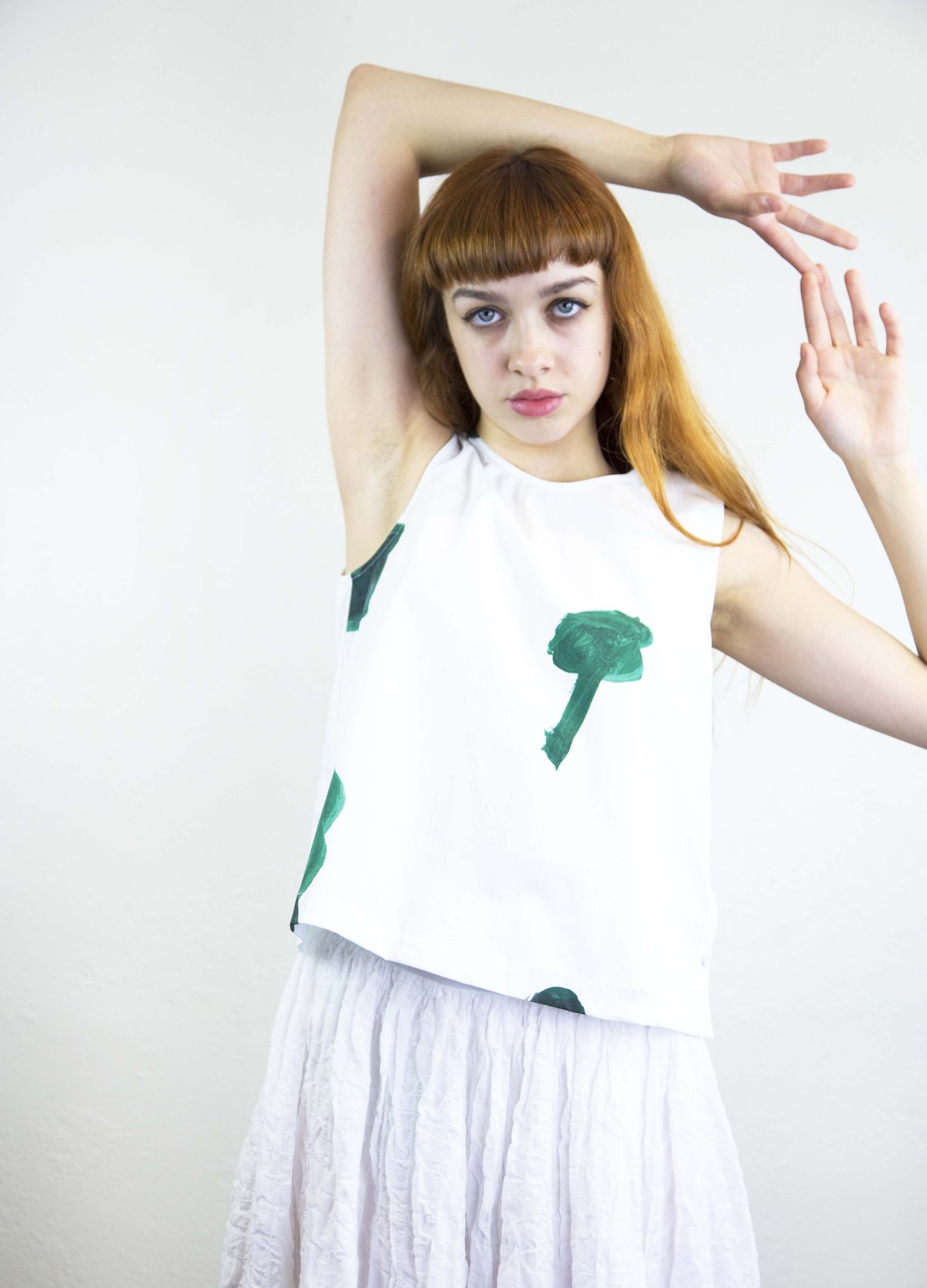 Wray Judith Top - Green Tree | Garmentory