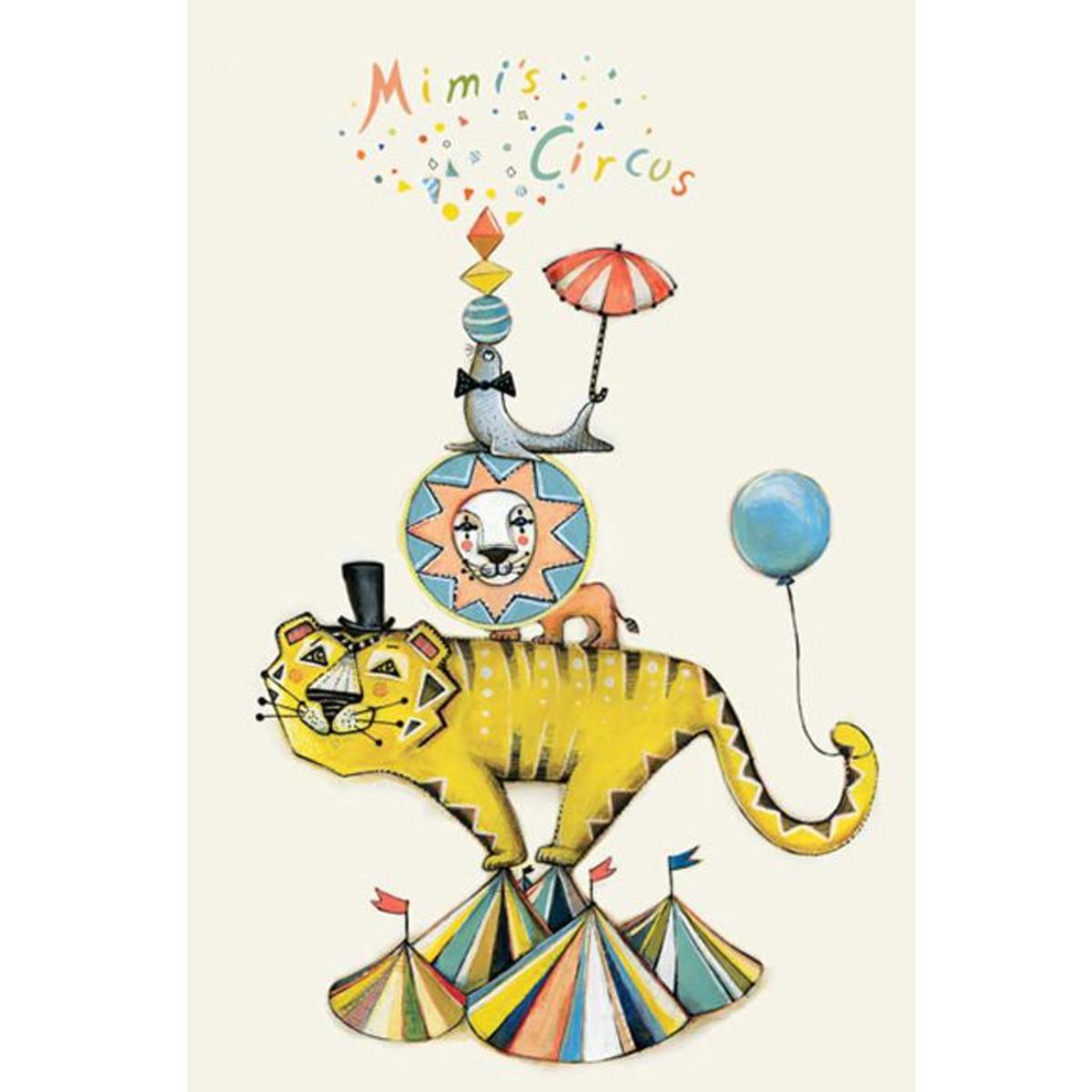 Kids Mimi's Circus Sofie Borsting Circus Poster | Garmentory