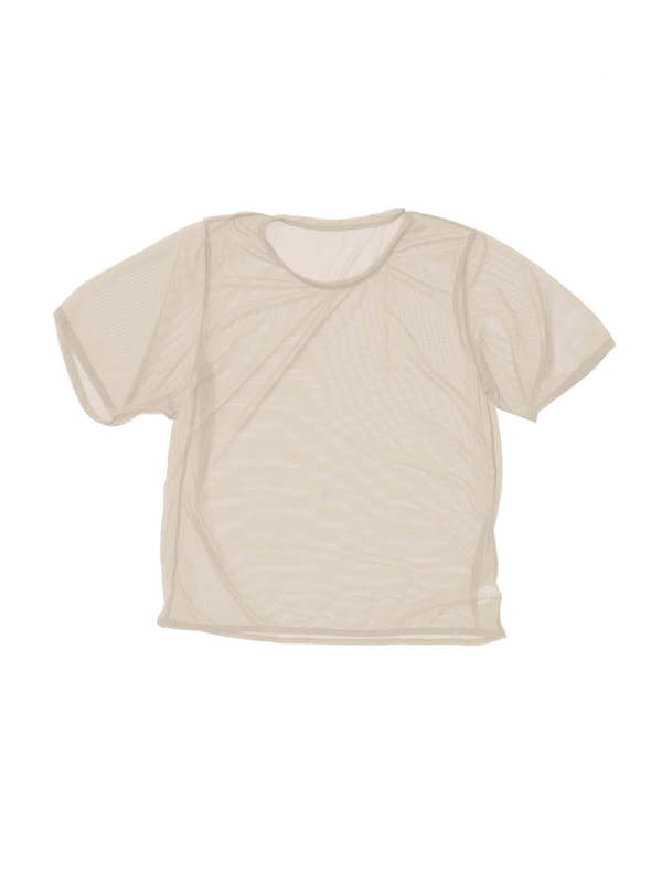 Simone Wild Mesh Oversized Tee | Garmentory