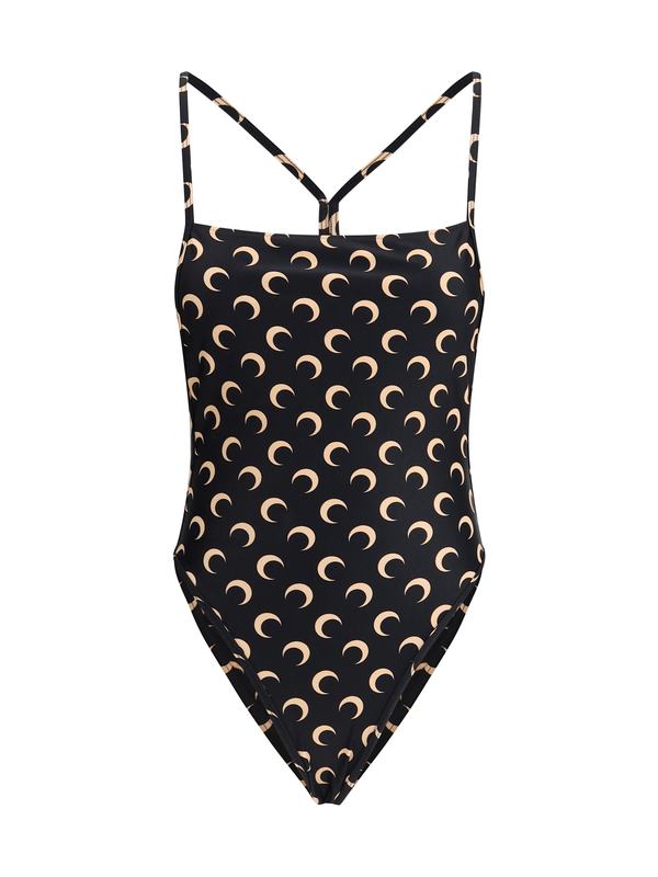 MARINE SERRE Moon One Piece Swimsuit | Garmentory