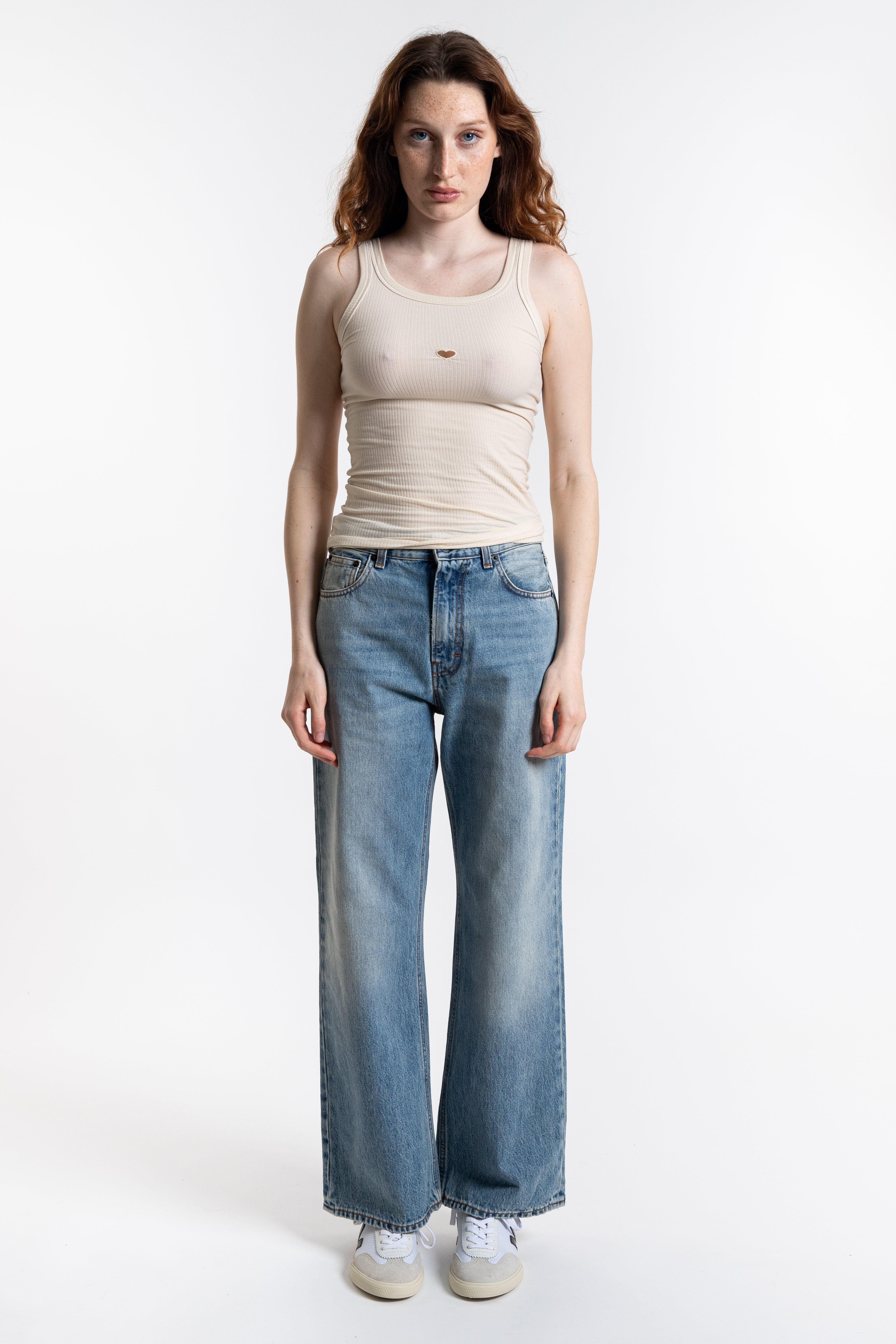 Baserange Heart Tank - Undyed | Garmentory