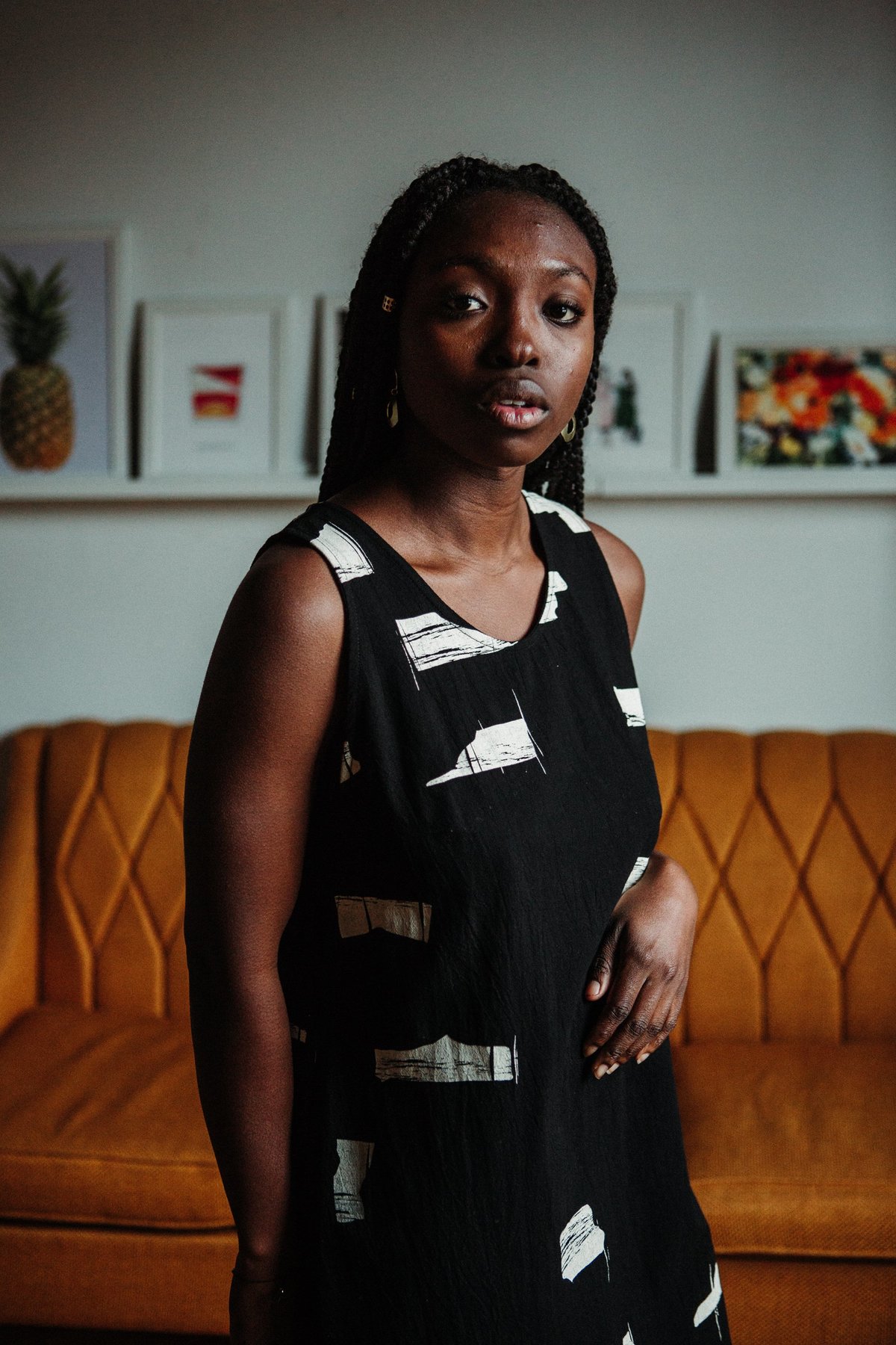 Eve Gravel Quarry Dress - Black Roches | Garmentory