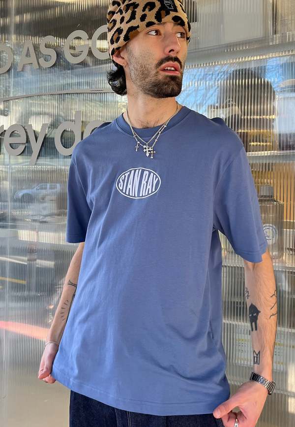 Stan Ray 90s Oval T-Shirt - Battle Blue | Garmentory