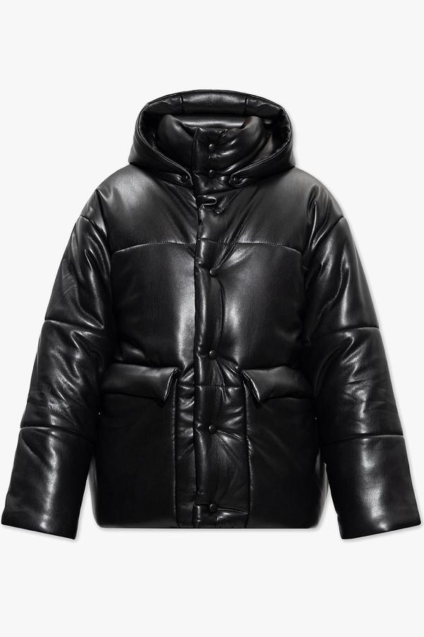 Nanushka Hide Jacket - Black | Garmentory