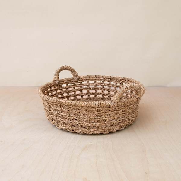 LIKH Round Open Weave Basket | Garmentory