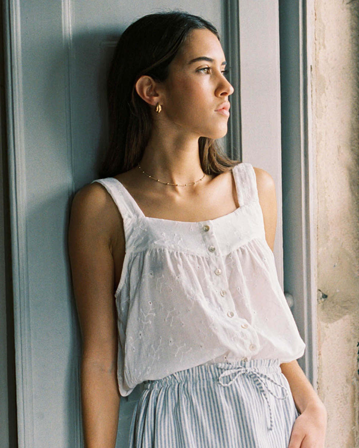 harly jae Nightie Tank - Snowflower | Garmentory