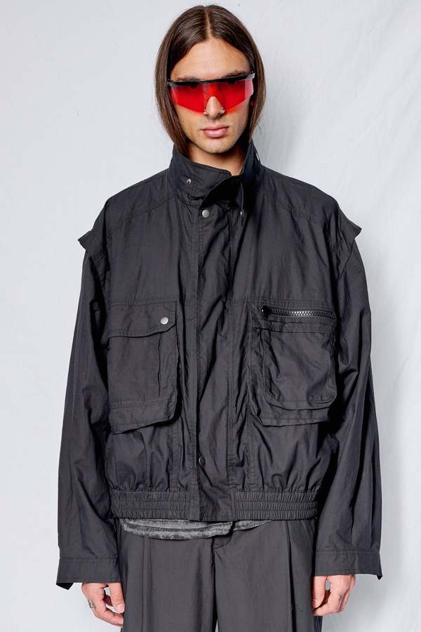 Assembly Black Taslan Military Jacket | Garmentory