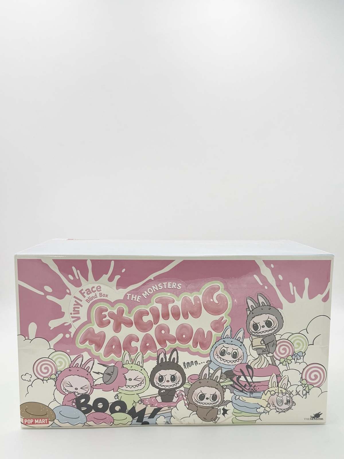 Popmart Labubu The Monsters Exciting Macaron Vinyl Face Blind Box ...