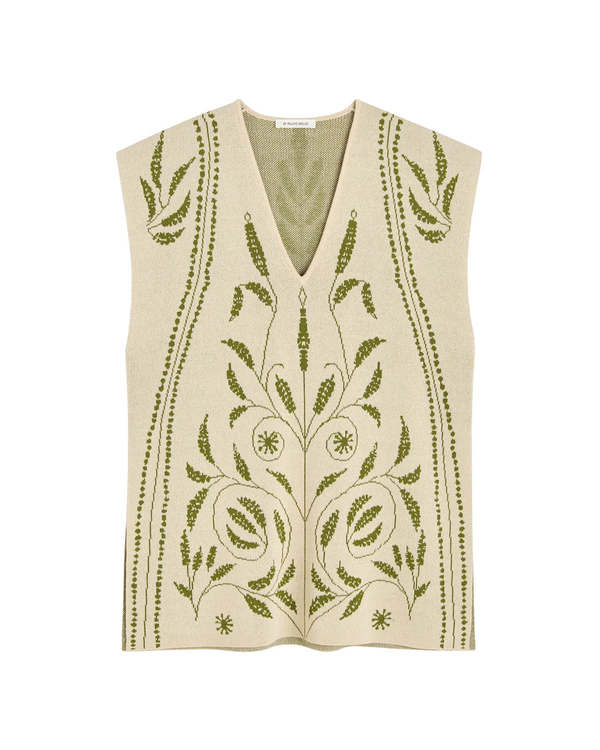 By Malene Birger Isolt Vest - Cream | Garmentory