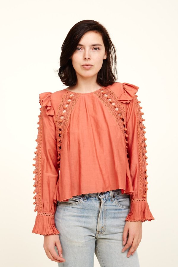 Sea New York Esther Top - SALMON | Garmentory