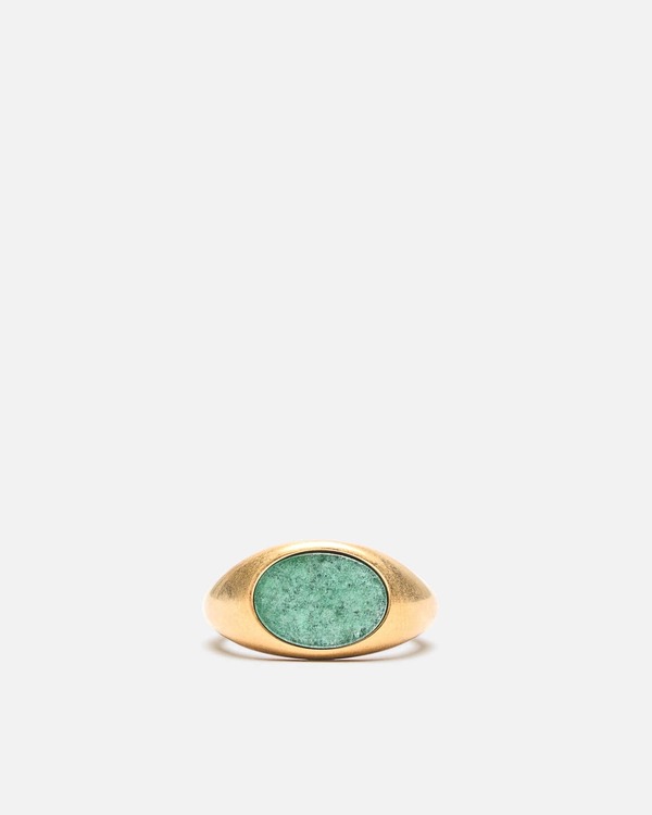 Dries Van Noten Stone Signet Ring | Garmentory