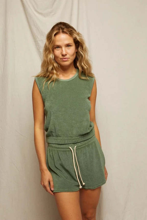 Perfect White Tee Ellie Loop Terry Tank | Garmentory