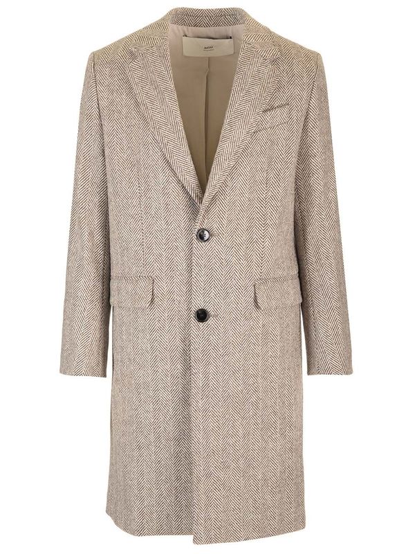 Ami Alexandre Mattiussi Coat - Brown | Garmentory