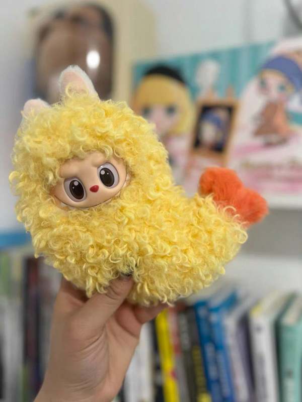 Popmart Labubu THE MONSTERS Wacky Mart Fried Shrimp Costume | Garmentory