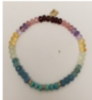 Sheryl Lowe .12 Ct Rainbow Multi Stone Bracelet | Garmentory