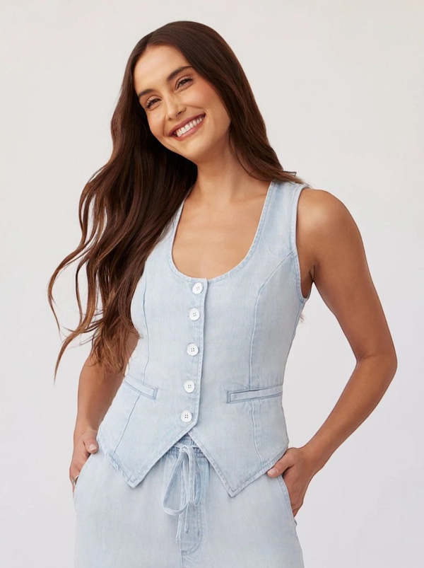 Bella Dahl Scoop Neck Vest | Garmentory