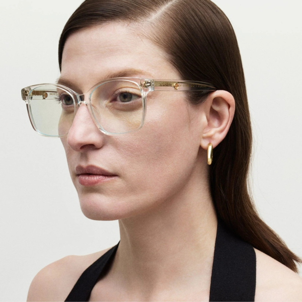 Machete Jenny Optical Blue Light Frames - Clear | Garmentory