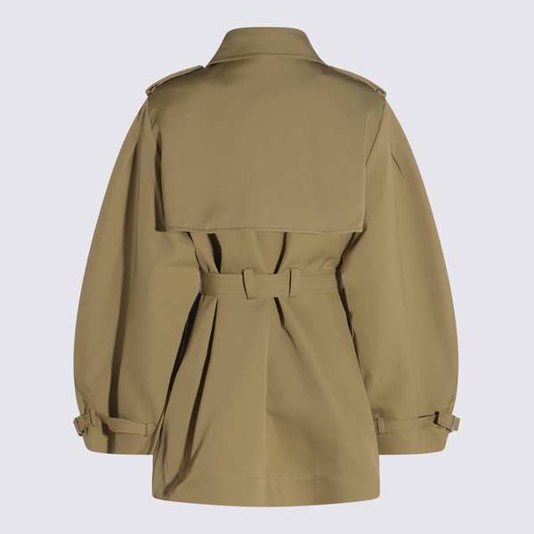 Ganni Trench Coat - Beige | Garmentory
