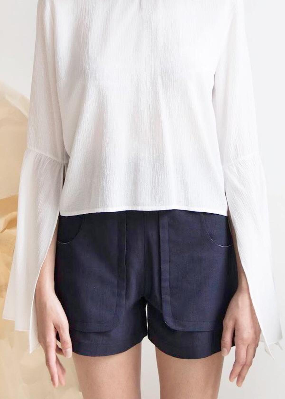 OhSevenDays The Wednesday Shorts - Navy | Garmentory