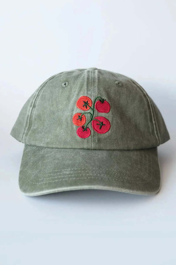 Idlewild Co. Tomato Vine Embroidered Hat | Garmentory