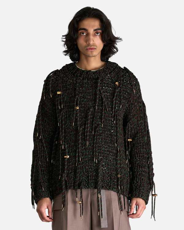 sacai Shoelace Knit Pullover | Garmentory