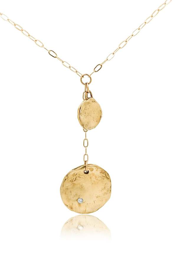 Dea Dia Andromeda Gold Lariat Necklace | Garmentory