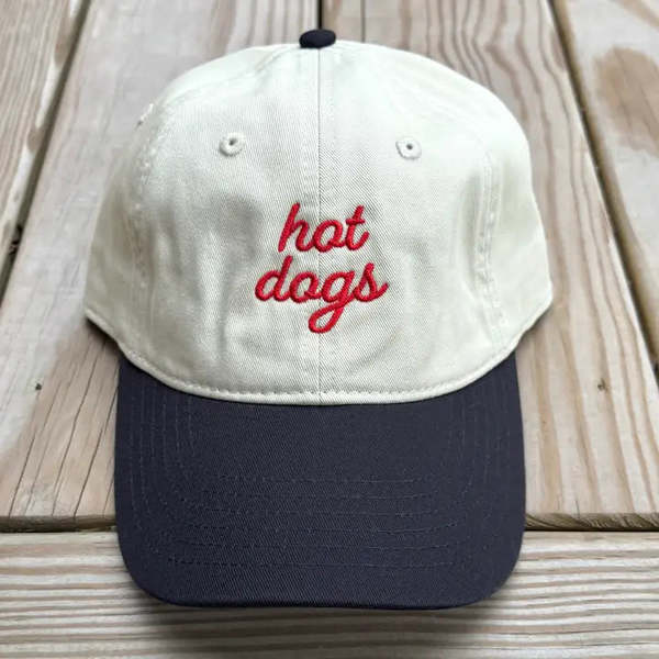 The Silver Spider Hot Dogs Baseball Cap | Garmentory