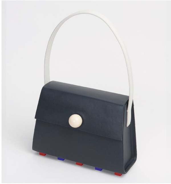 MATTER MATTERS Long Trapezoid Top Handle Satchel Bag | Garmentory