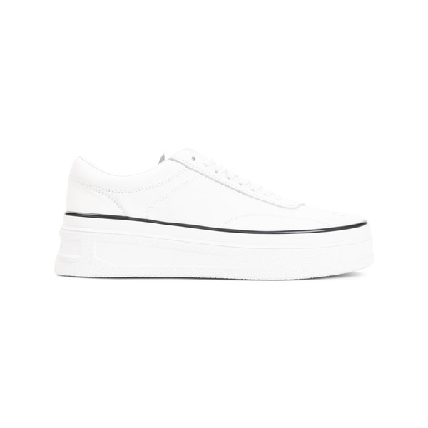 Jil Sander Elevated Platform Sneakers With Calf Leather And Refined ...