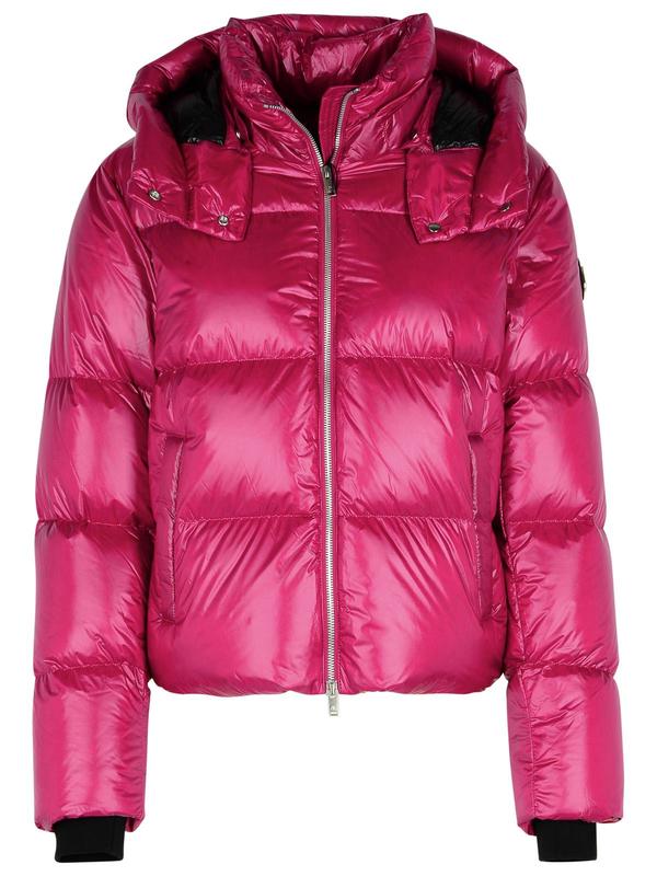 MOOSE KNUCKLES Moonstone Nylon Down Jacket - Fuchsia | Garmentory