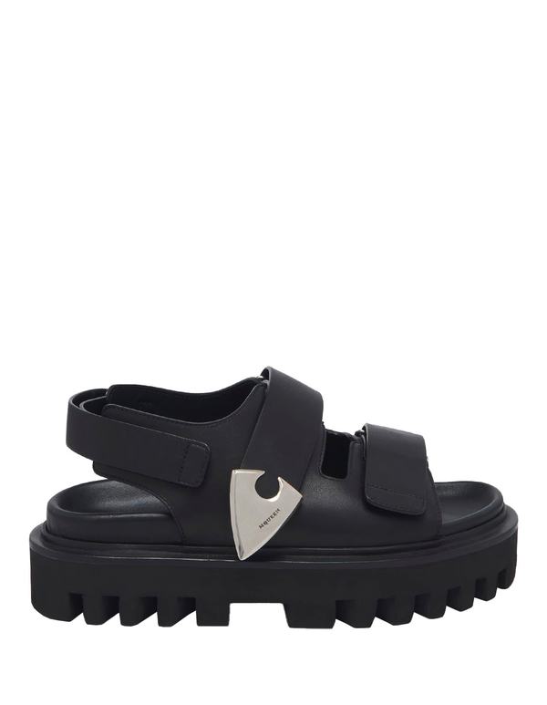Alexander McQueen Parachute Sandals - Black | Garmentory