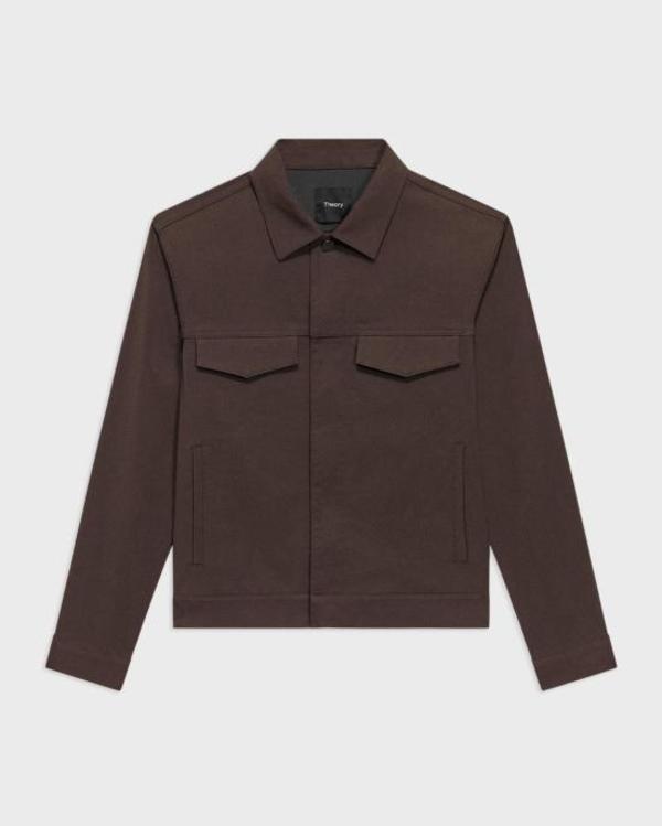 Theory Jacket - Hickory | Garmentory