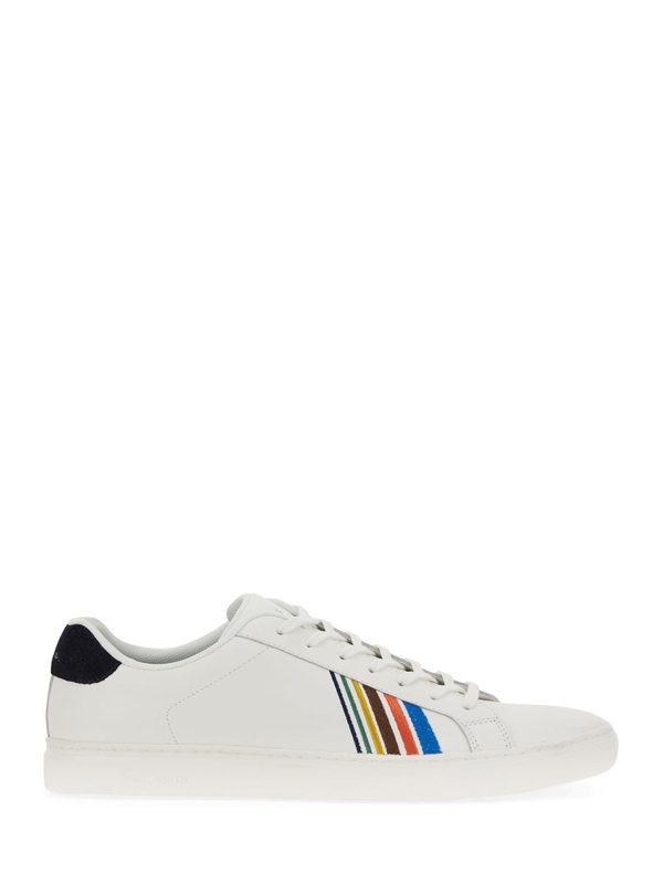 PAUL SMITH Signature Stripe Sneaker - White | Garmentory