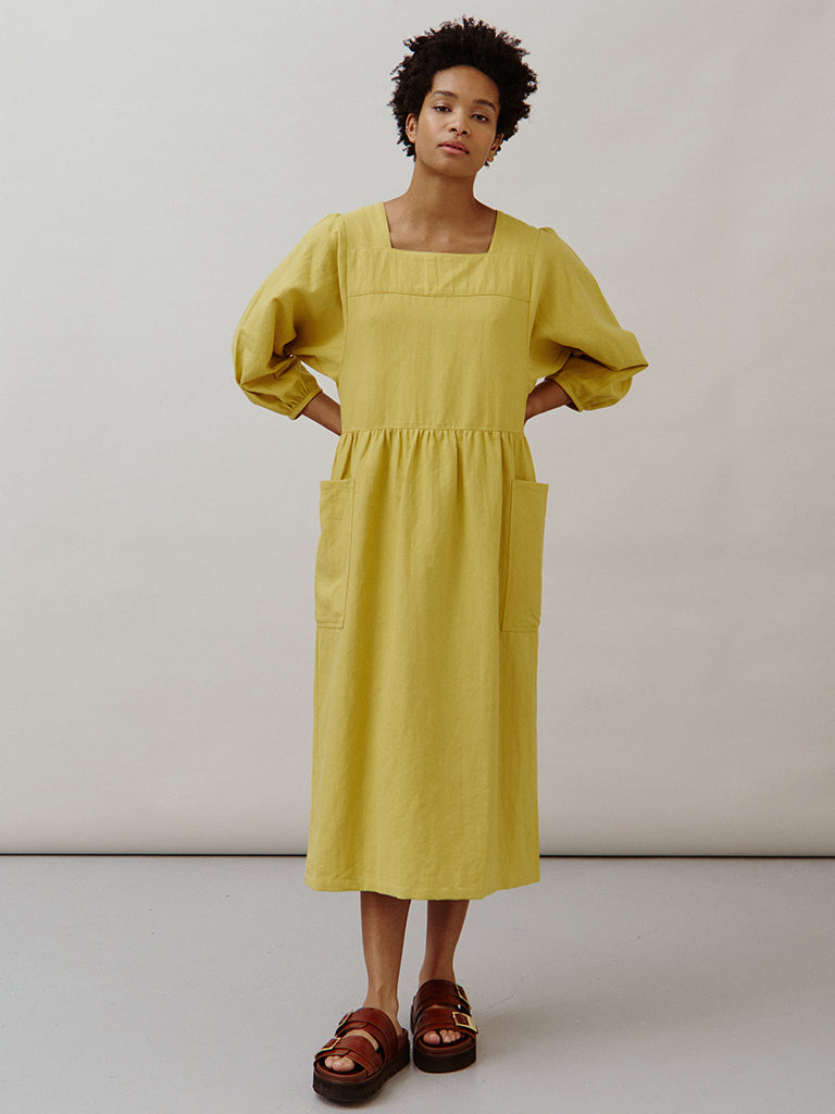 Sideline Lotte Dress - Yellow | Garmentory