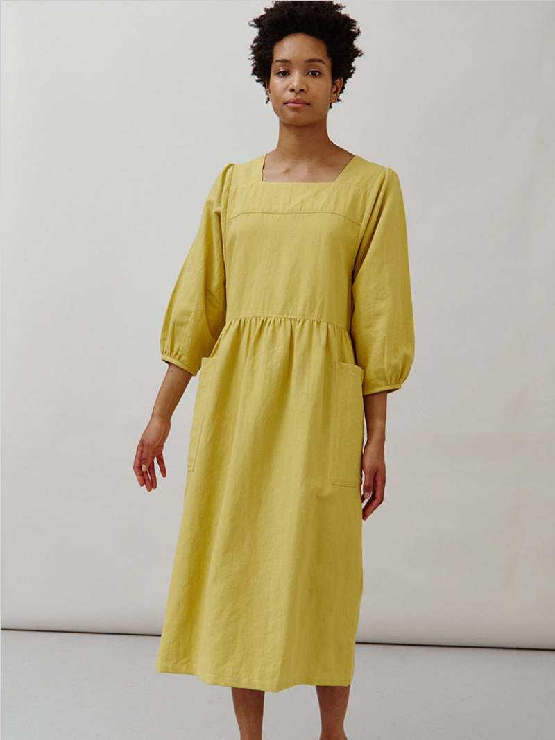 Sideline Lotte Dress - Yellow | Garmentory