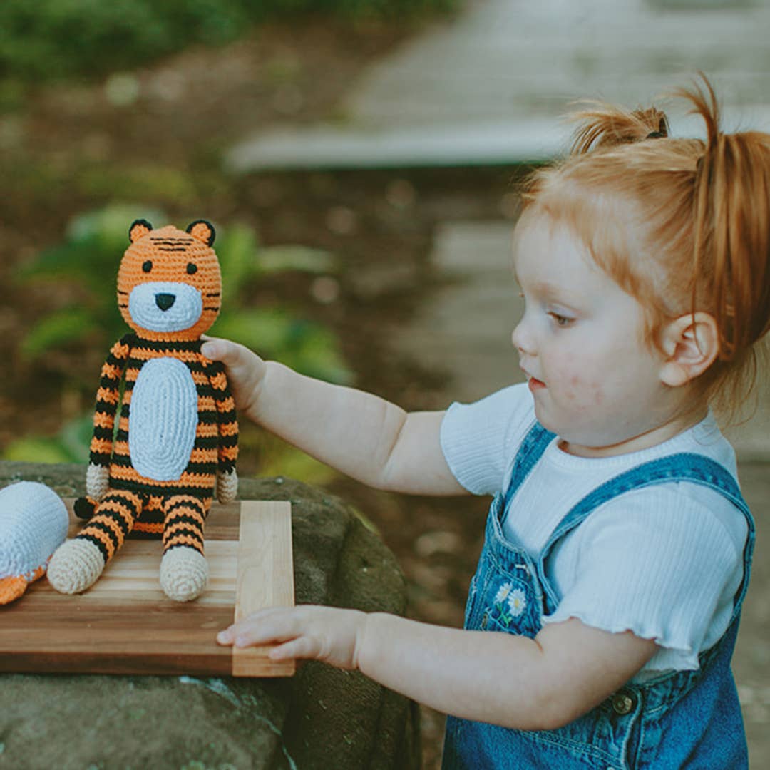 Pebble Jungle Animal Tiger Plush Toy | Garmentory