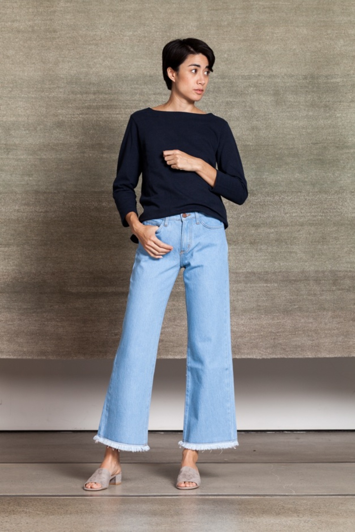 Objects Without Meaning Flare Jean | pale blue | Garmentory