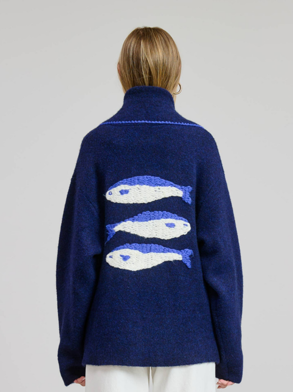 FLAT WHITE Sardine Cardigan | Garmentory