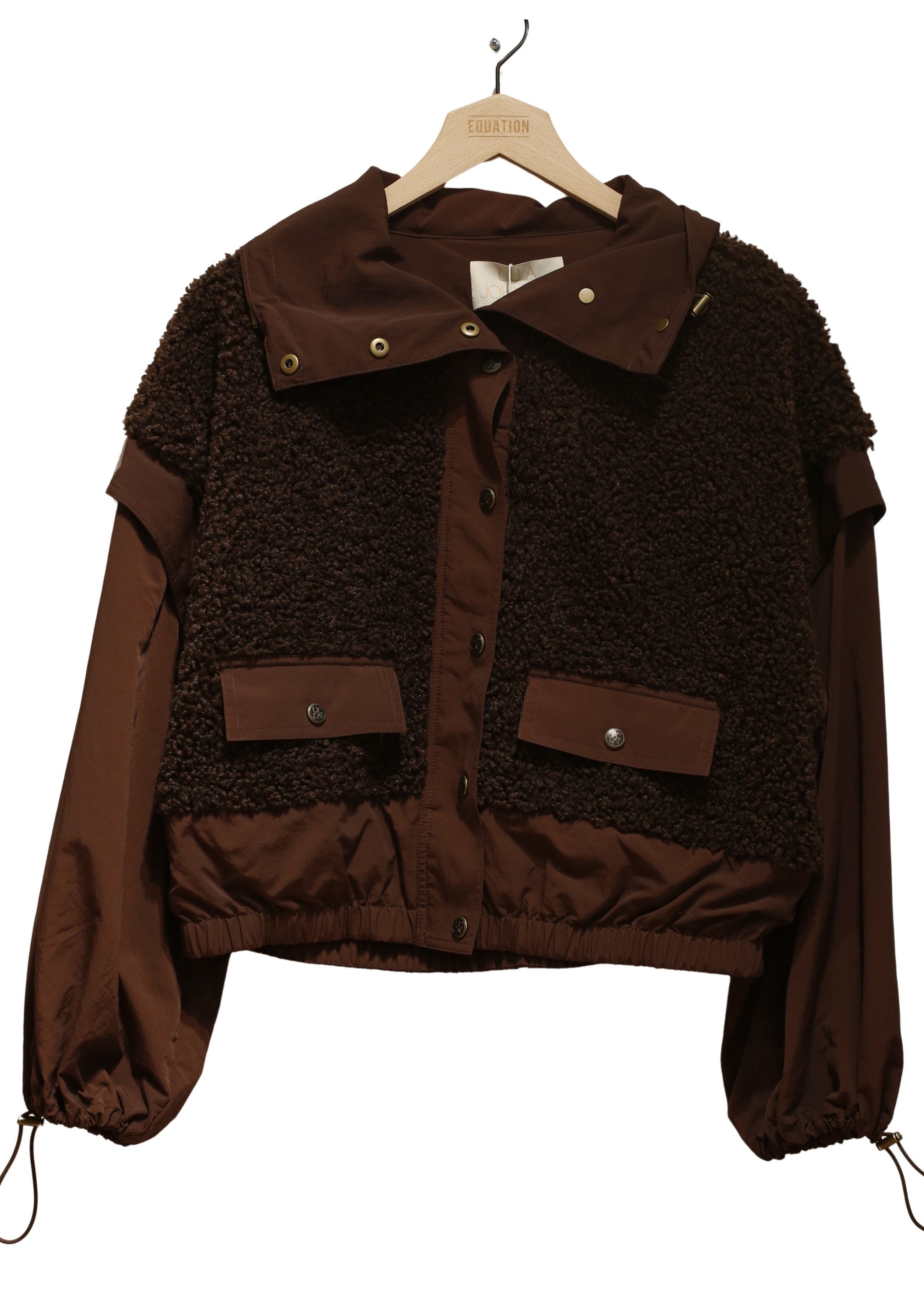Ulla Johnson Aidan Teddy Fleece Jacket | Garmentory