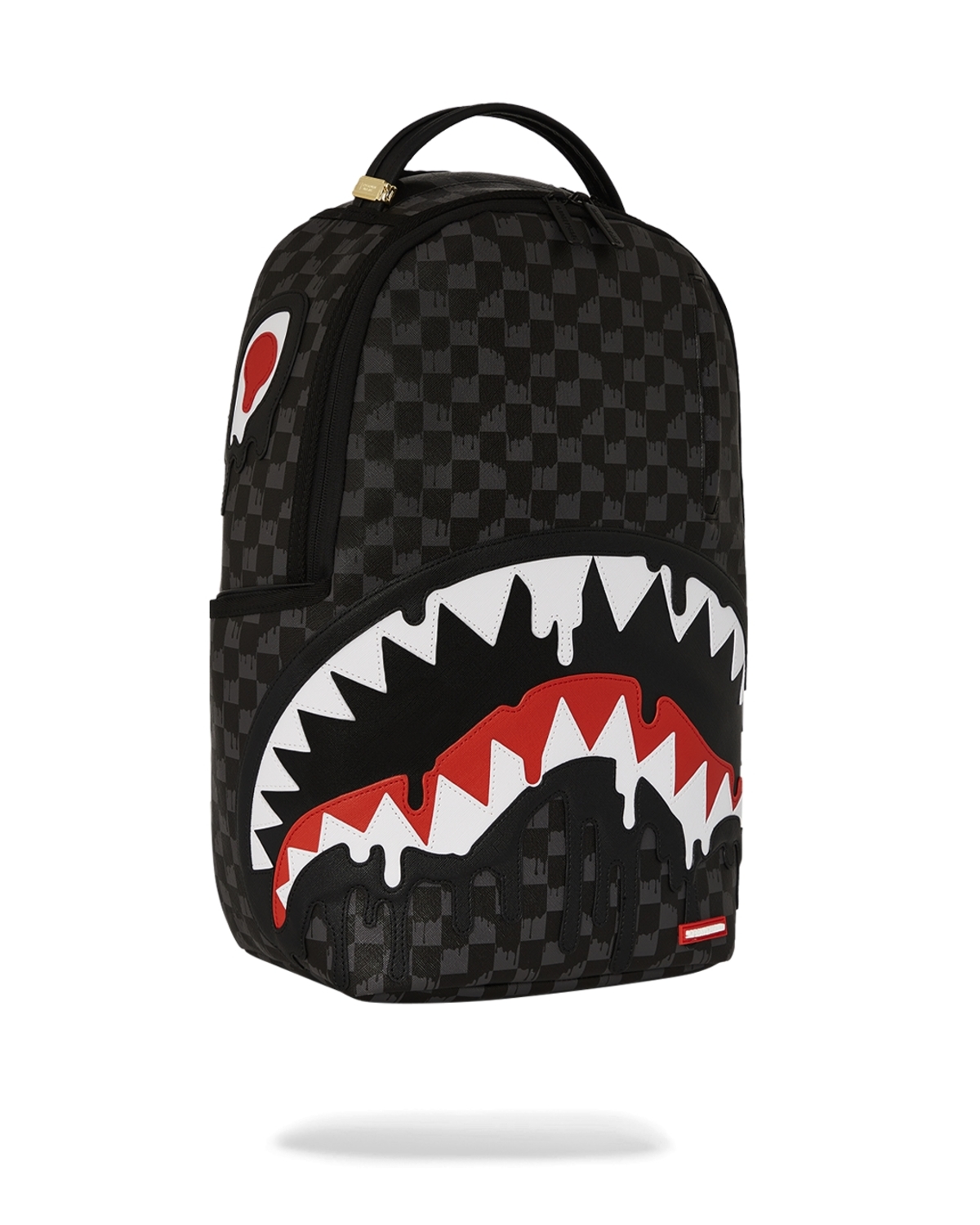 Sprayground Dripping Sharks In Paris DLXV Backpack - Black | Garmentory