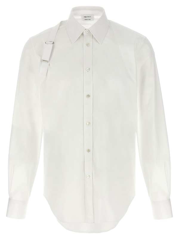 Alexander McQueen Harness Shirt - White | Garmentory