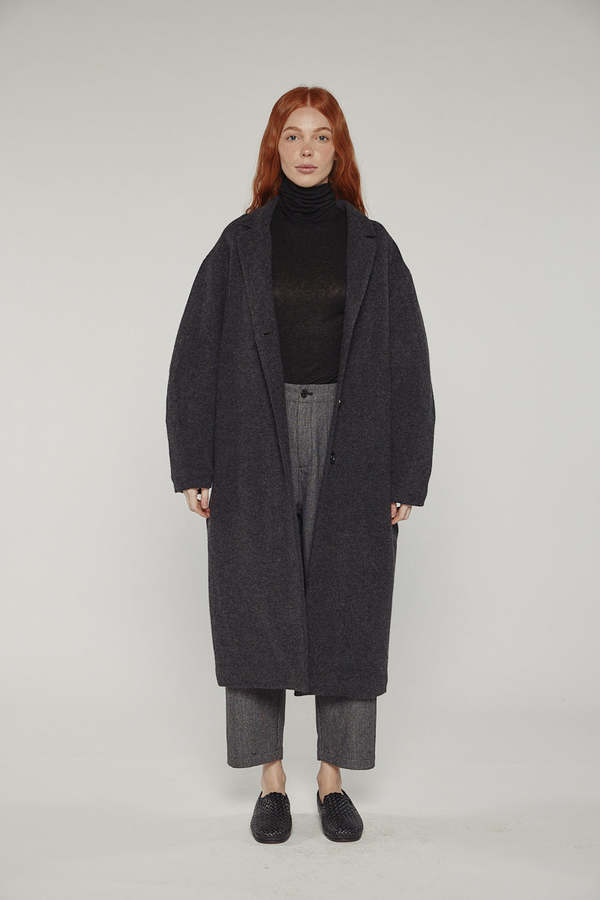 amente Cocoon Sleeve Maxi Coat | Garmentory