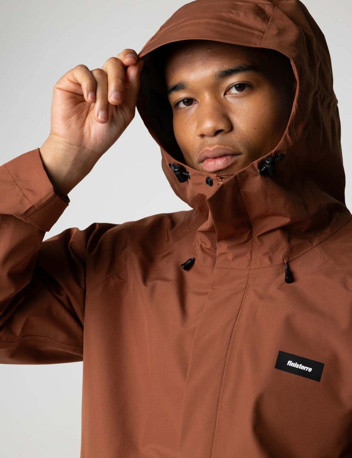 Finisterre Skybird Waterproof Jacket - Brown | Garmentory