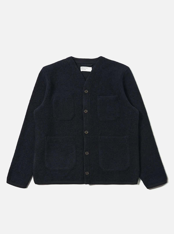 Universal Works Wool Fleece Cardigan | Garmentory