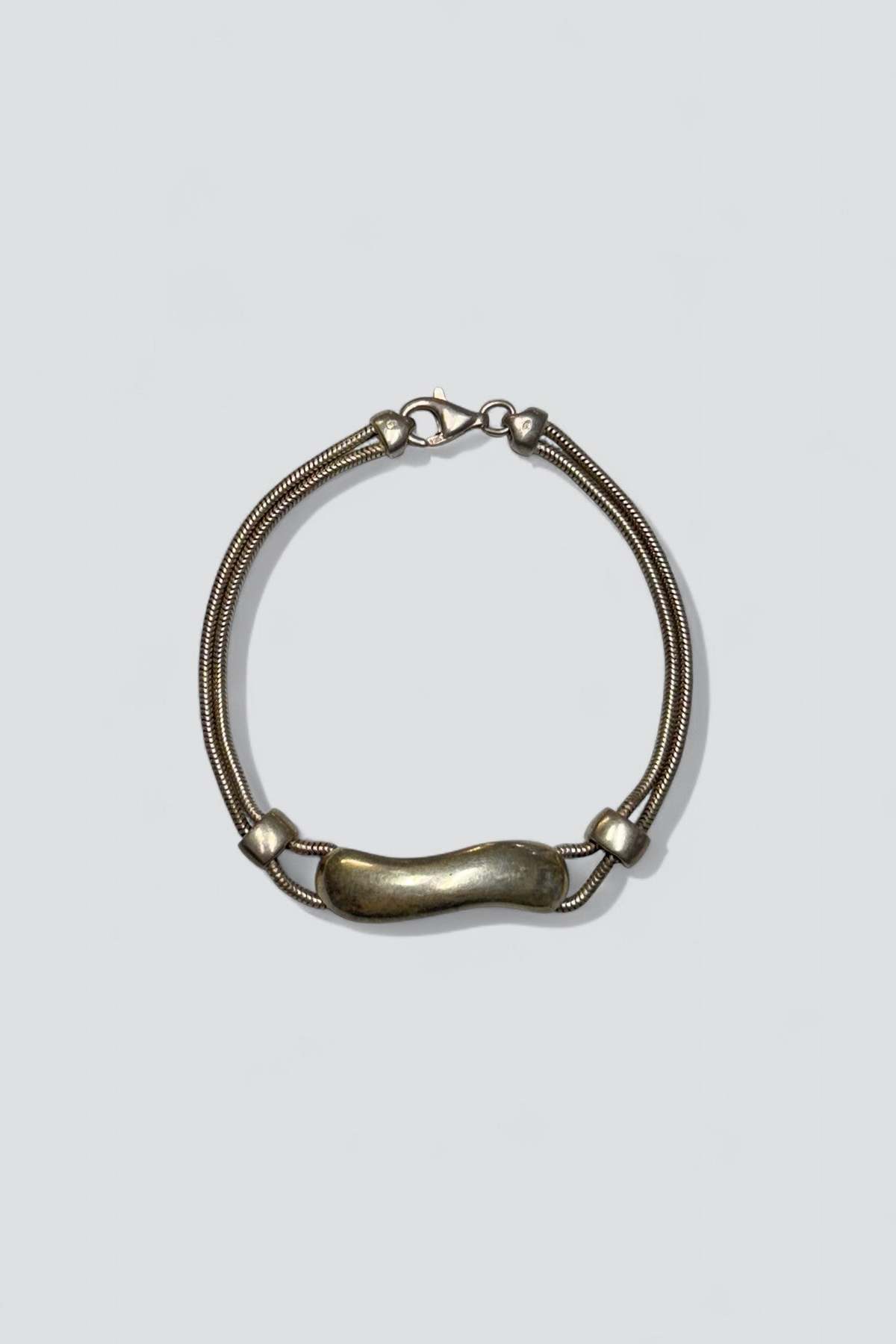 Assembly New York Curve Plate Snake Chain Bracelet - Sterling Silver ...