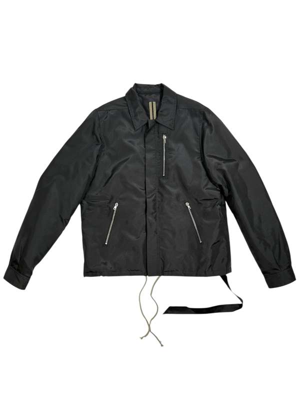 Rick Owens Concealed Zip Front Jacket | Garmentory