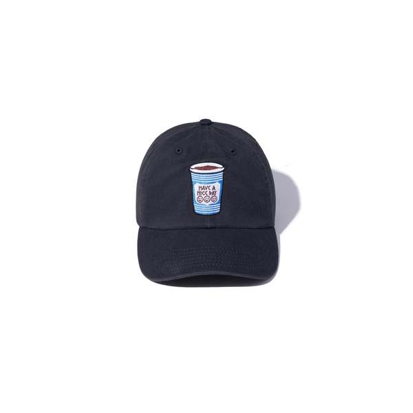 Kule The Coffee Kap Baseball Cap - Navy | Garmentory