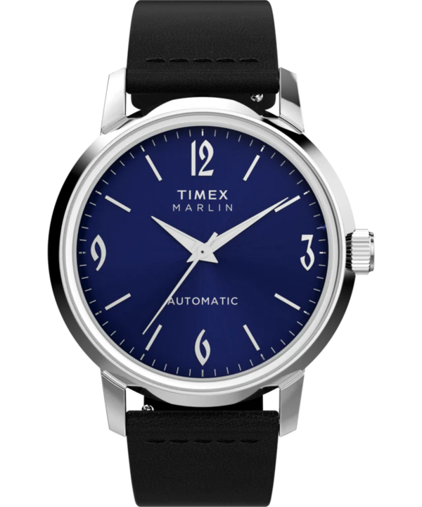 Timex Marlin Automatic 40mm Leather Strap Watch | Garmentory