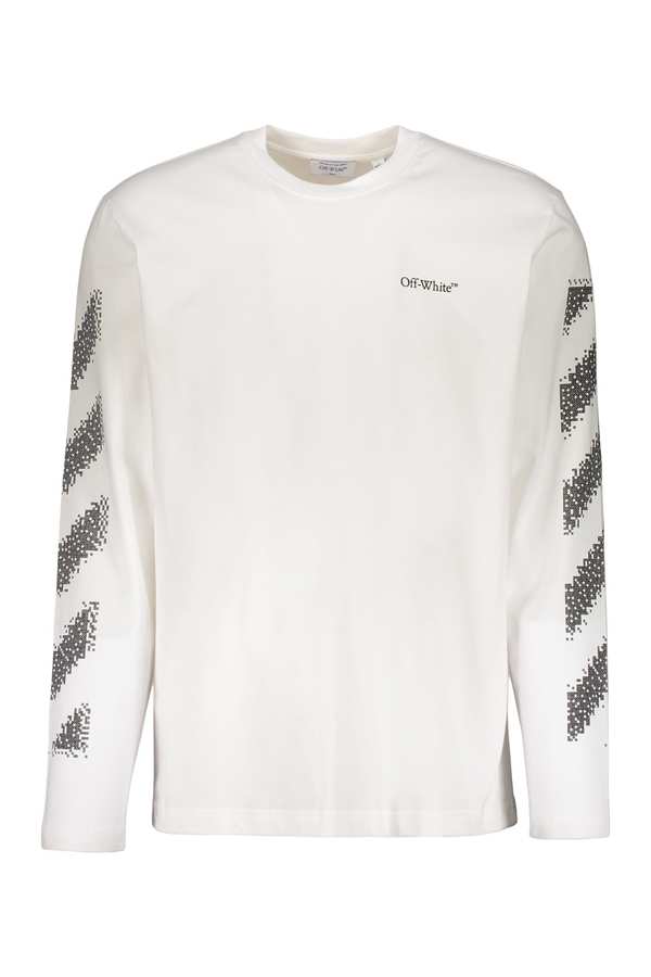 Off-White Long Sleeve T-shirt - White | Garmentory