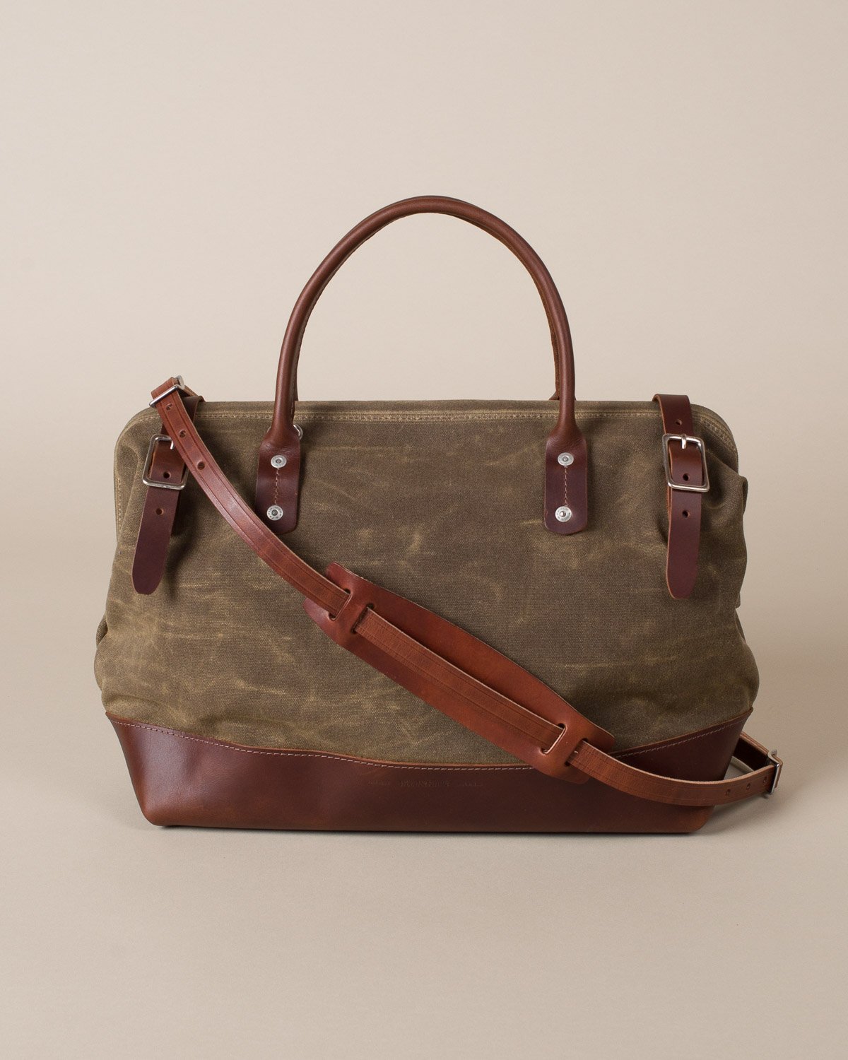 Wood&Faulk Carpenter Bag - Olympic Moss | Garmentory